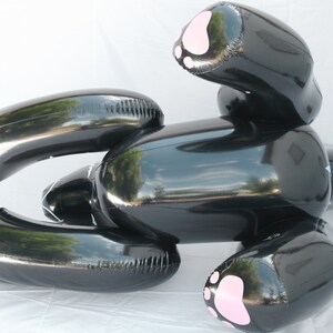 Huge black Skunk 6.5 Feet/2 Meter Matte Pool Toy Big Inflatable - Etsy