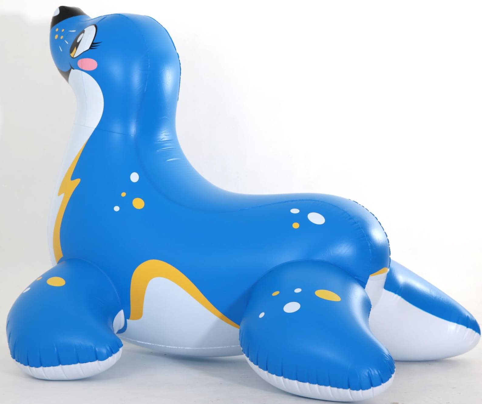 Big Inflatable Seal Blue Matte blue 7feet Long 6 Feet High Pool Toy - Etsy