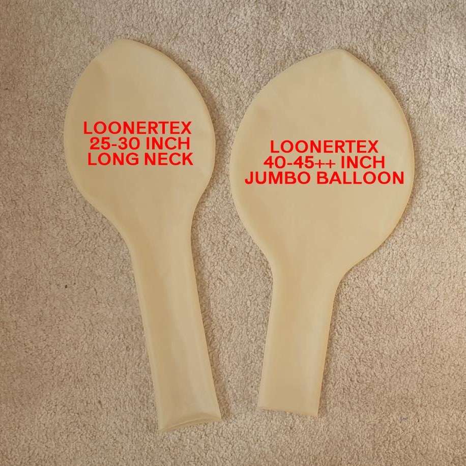 1x Loonertex Super Jumbo 40-45++ Inch *clear* Medium Monster Big ...