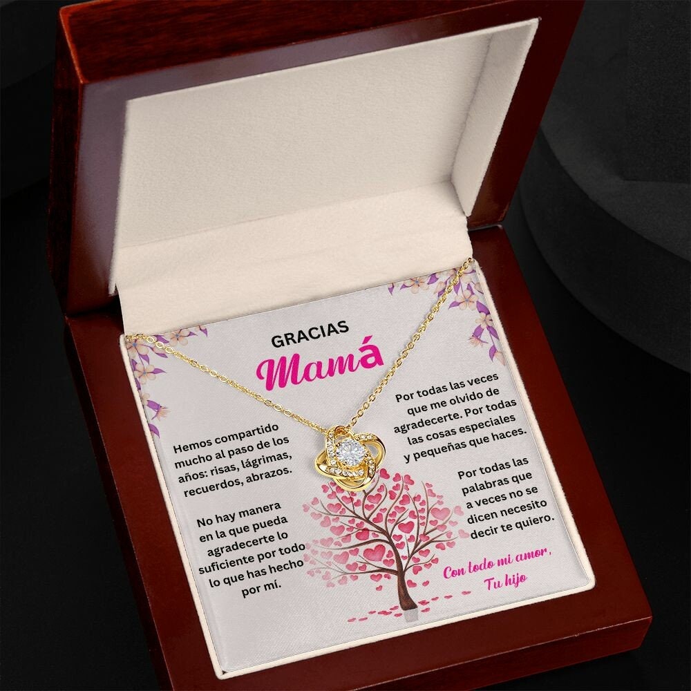 Mother Meaningful Gift in Spanish, Regalo Gracias Mamá, Mamas Valentine ...