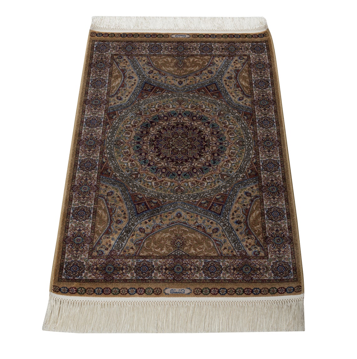 2x3 Organic Carpet, Gold Beige Carpet, Gold Silk Carpet, 2x3 Turkish ...