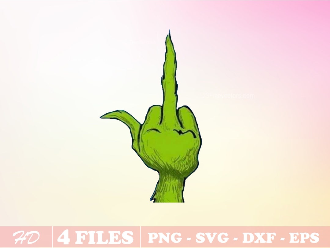 Mittelfinger Plotterdatei Clipart Clipart Clipart Clipart - Etsy Österreich