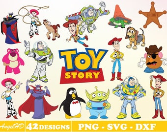 Toy Story Svg Bundle PNG-SVG-DXF - Etsy