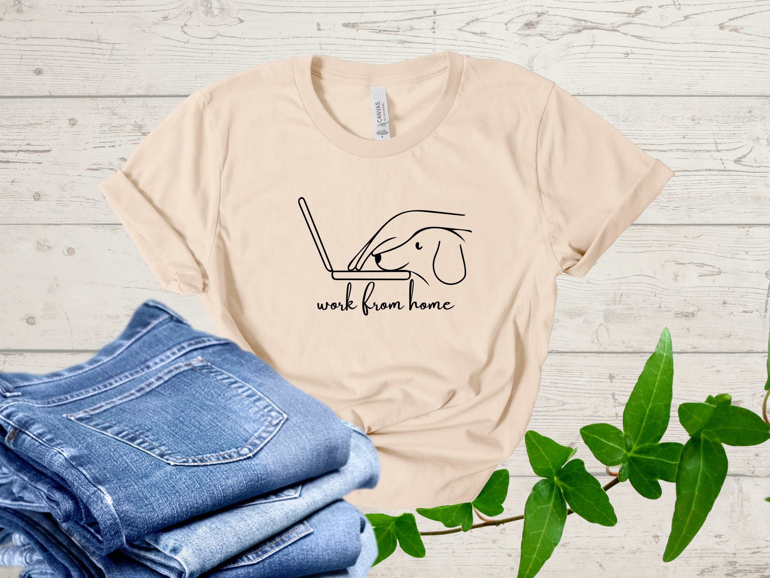 Work From Home T-shirt - Etsy