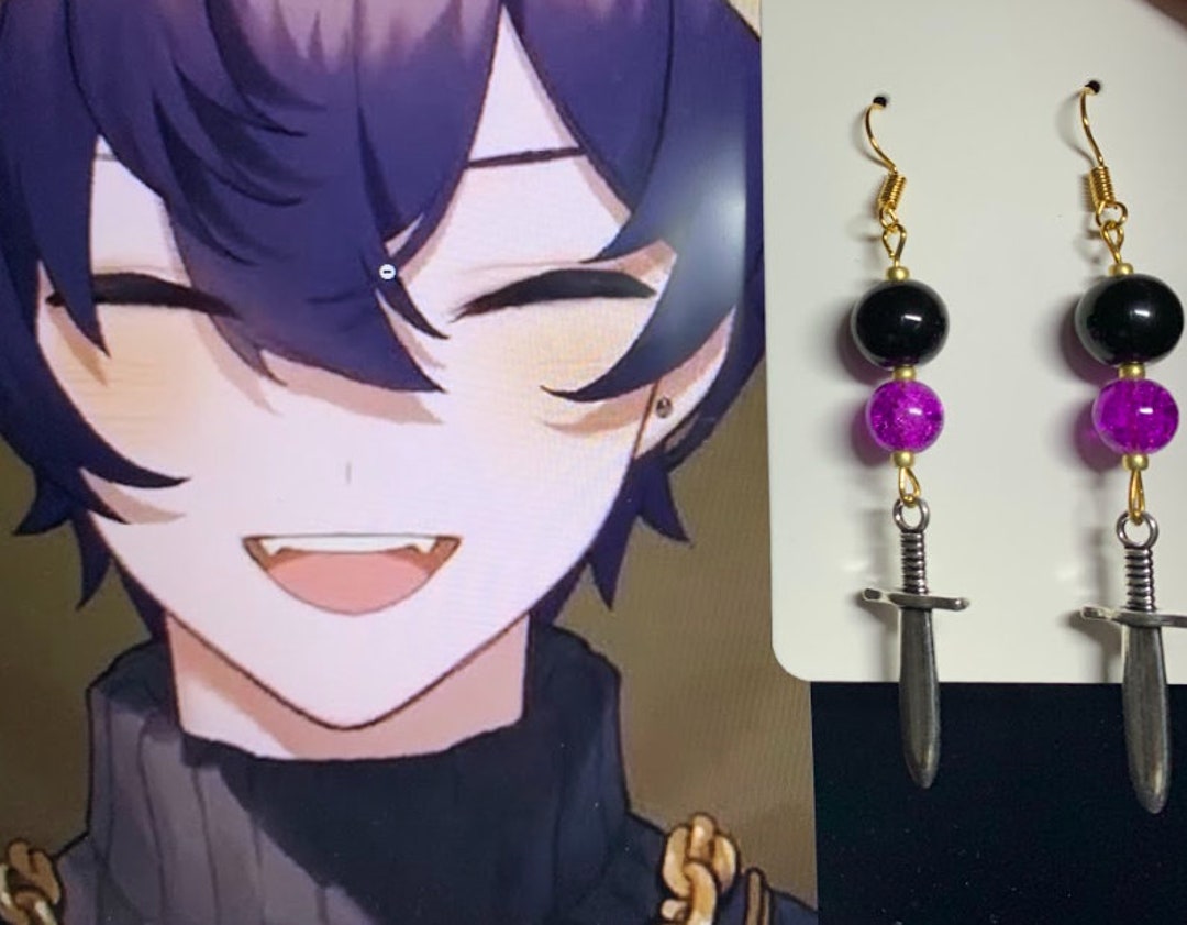 V-tuber Shxtou Earrings - Etsy