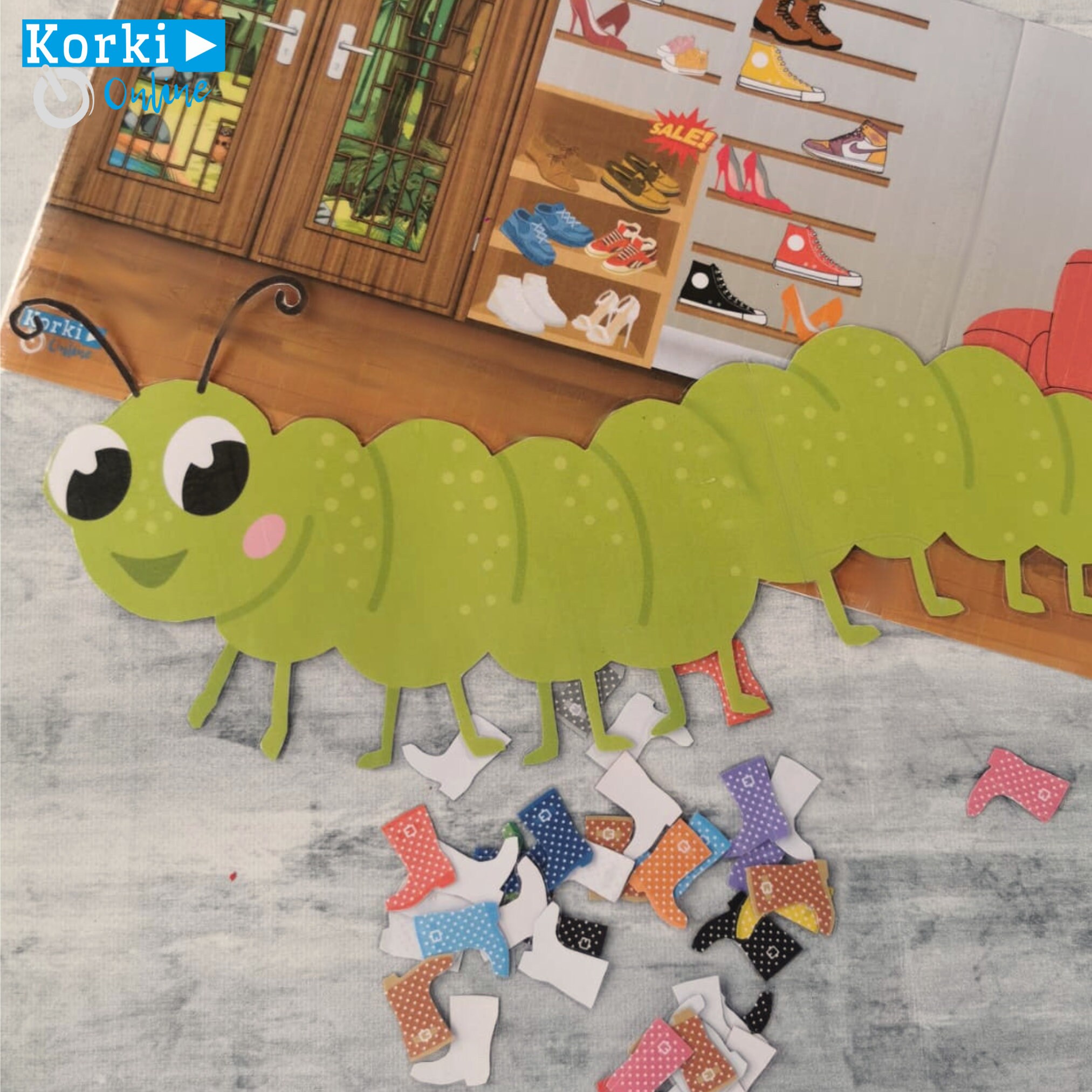 The Very Hungry Caterpillar, Counting Activity, Learn Colors, Count ...