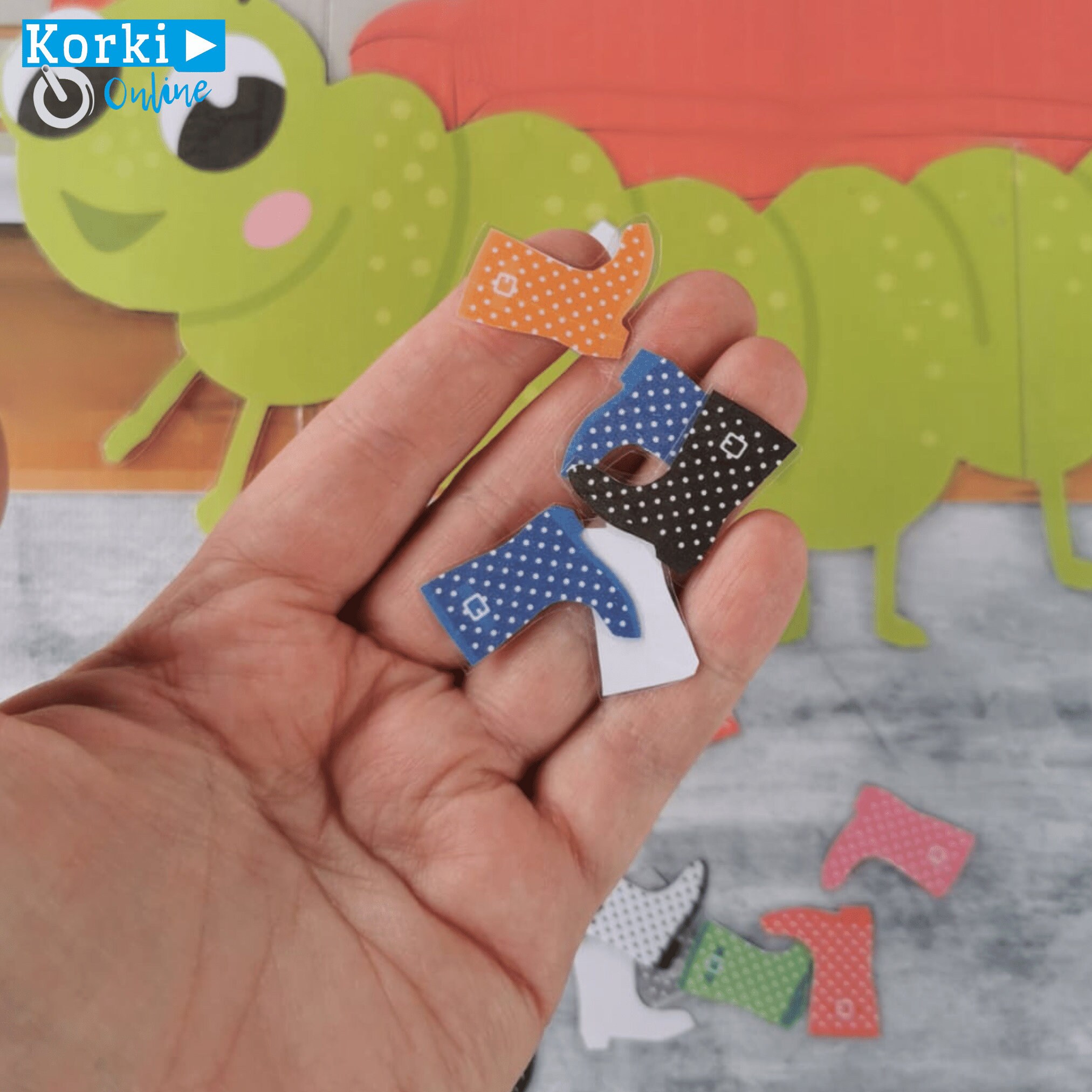 The Very Hungry Caterpillar, Counting Activity, Learn Colors, Count ...