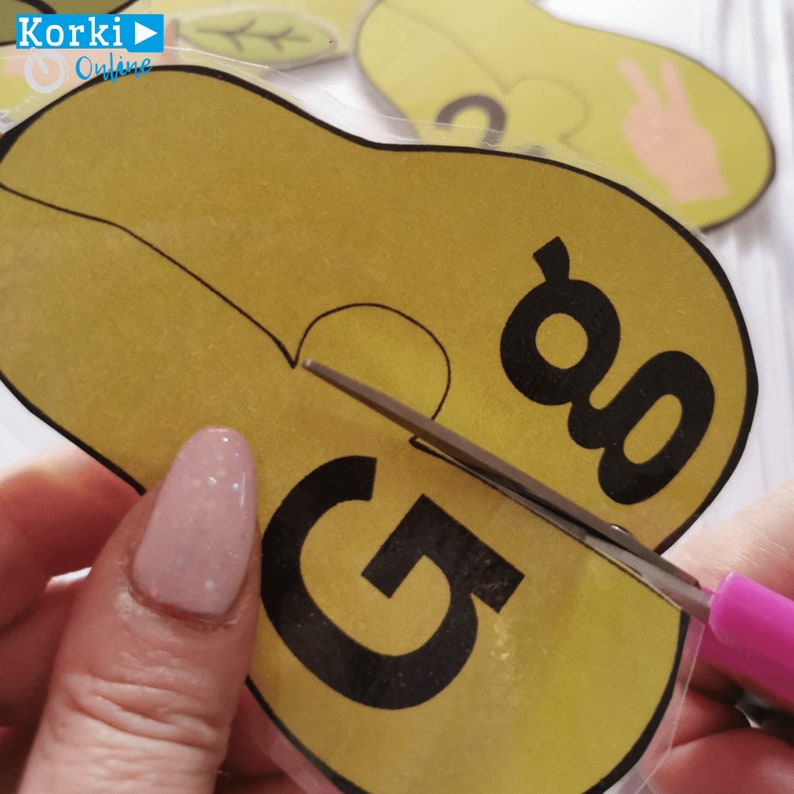 Pear Alphabet Matching Puzzle, Printable Fall Activity for Toddler and ...