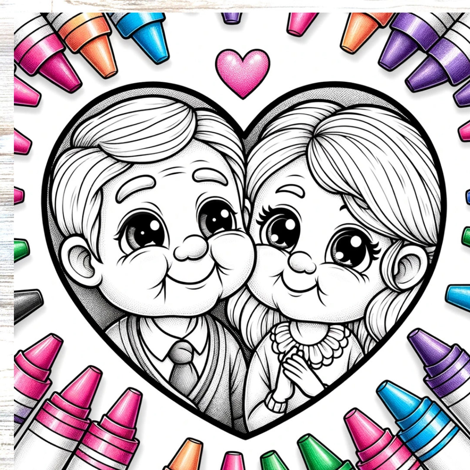 Happy Grandparent's Day Coloring Book, 110 Coloring Pages, Happy ...