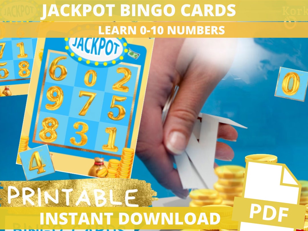 Jackpot Game, 20 Unique Printable Summer Bingo Cards, Printable ...