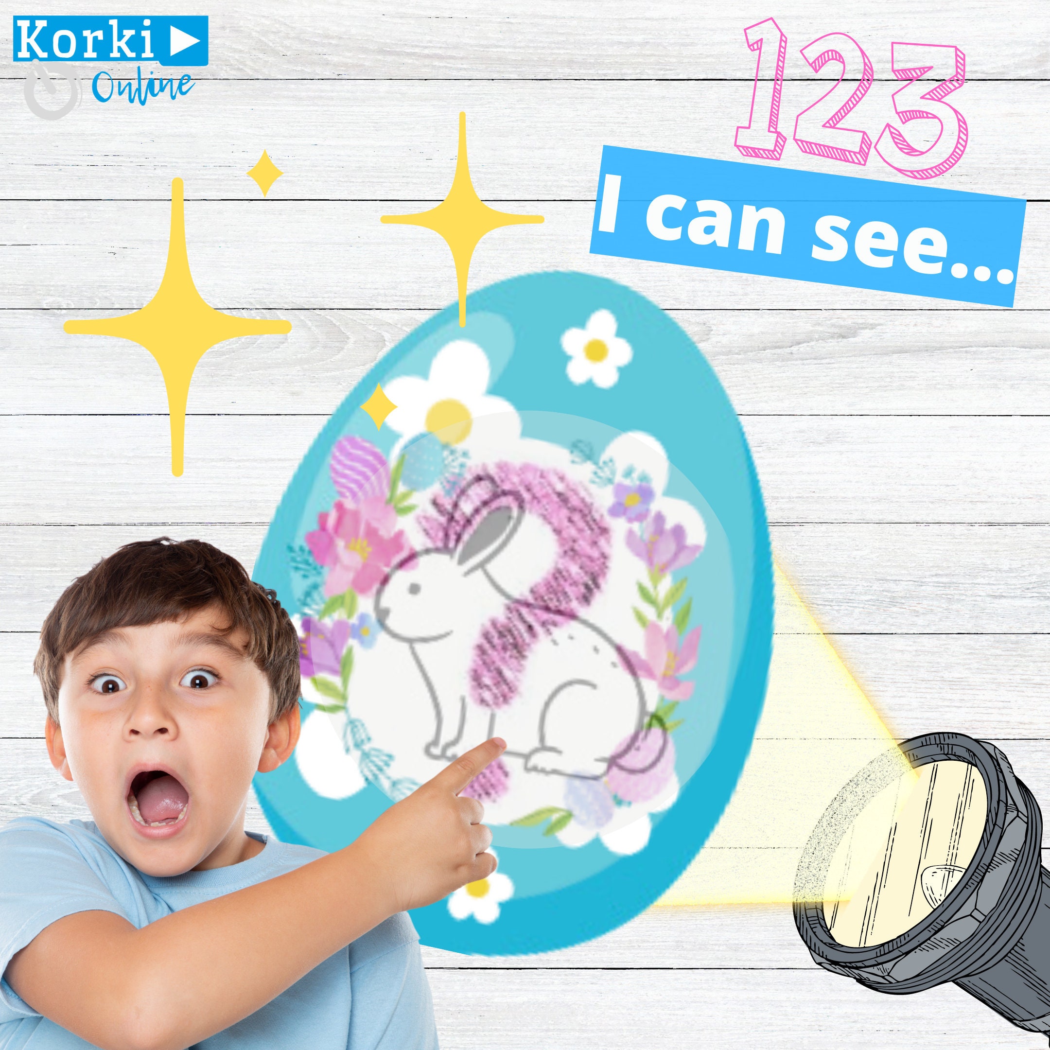 Printable Easter Egg Flashlight Reveal Guessing Card Game, Easter ...