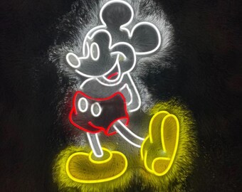 Mickey Neon Sign | Etsy