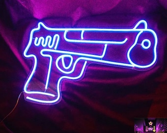 Weapon Led Sign - Etsy