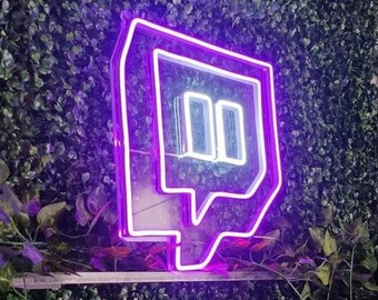 Twitch Logo Led Sign - Etsy