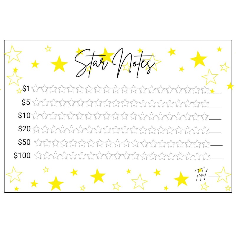 Star Note - Etsy