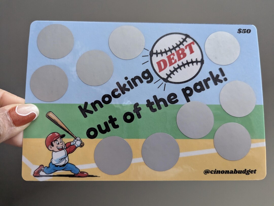 Knocking Debt Out the Park - Etsy