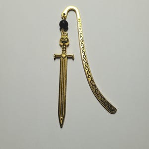 Metal Bookmarks | Sword Bookmark | Filigree Hook | Unique Fantasy ...