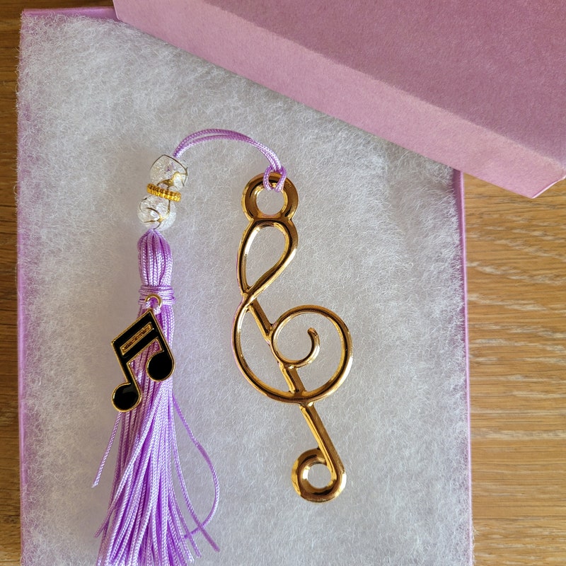 Music Bookmark - Etsy