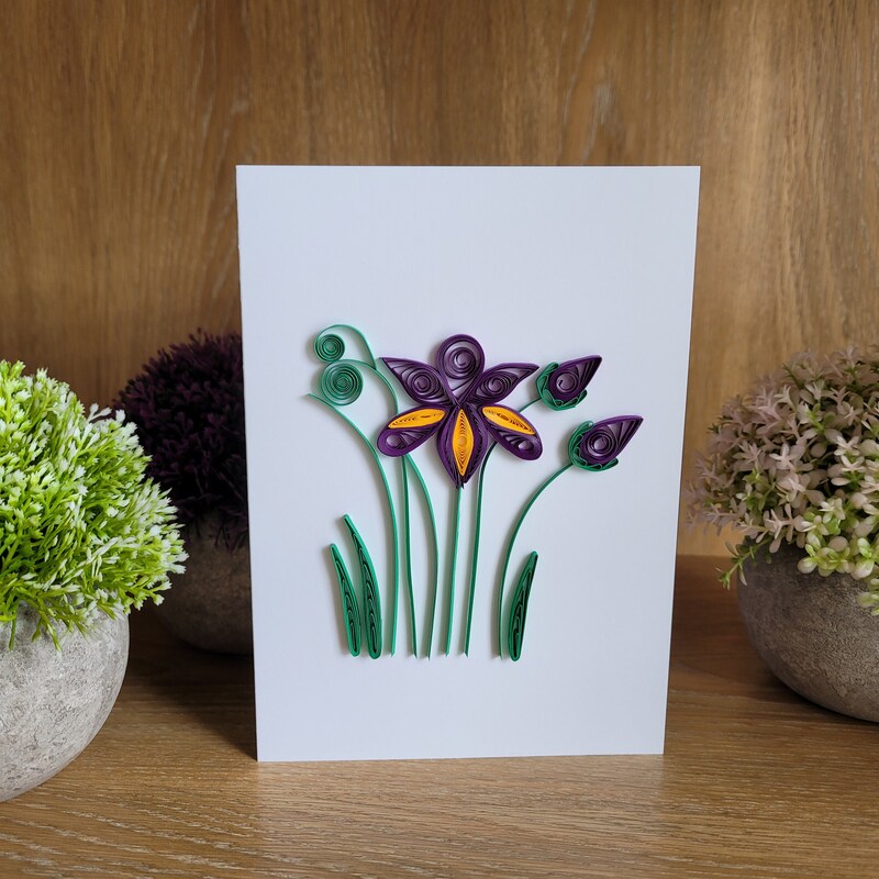 Paper Quilling Card - Etsy