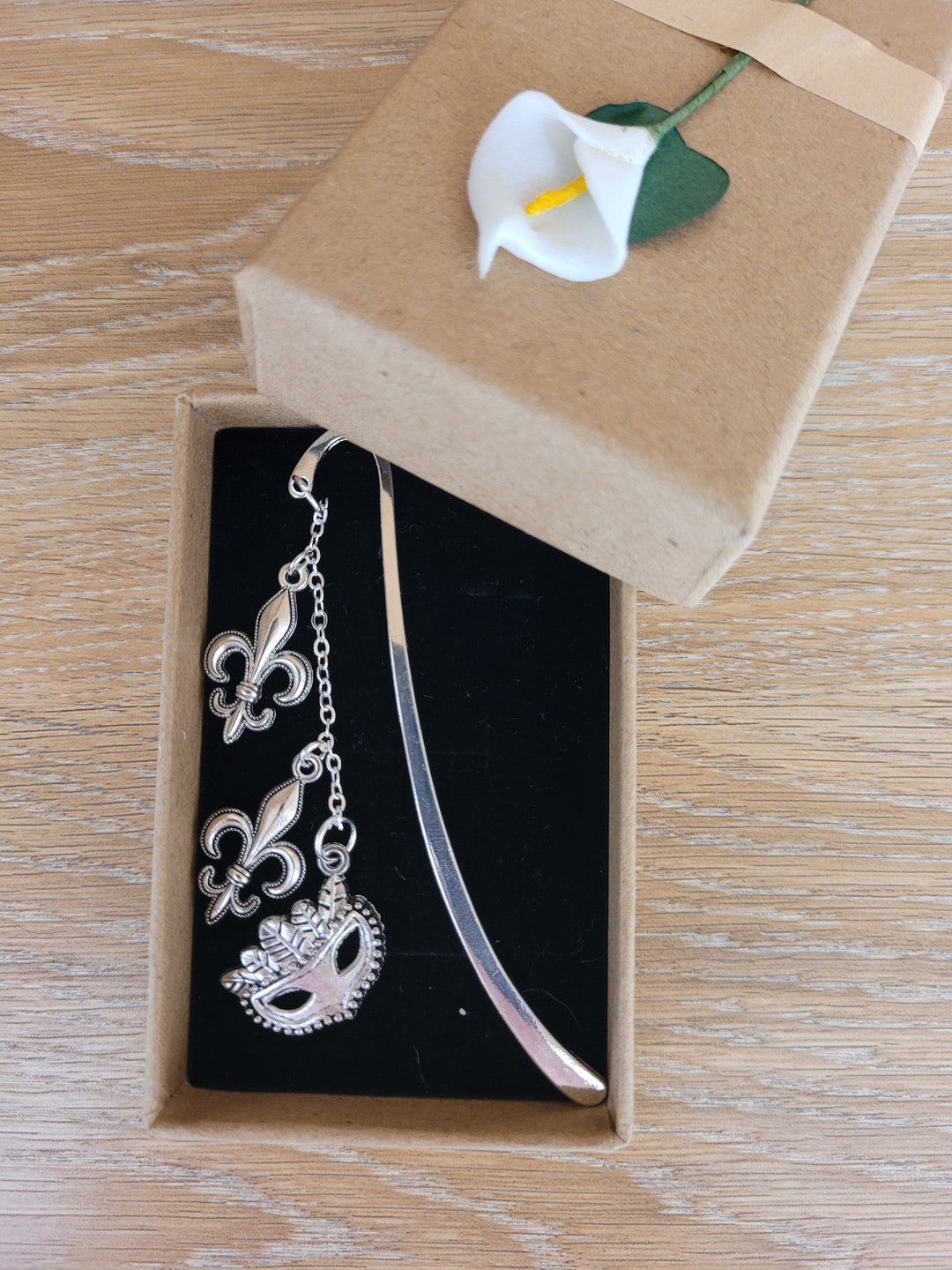 Metal Bookmarks Mardi Gras Bookmark 7 Designs Available - Etsy