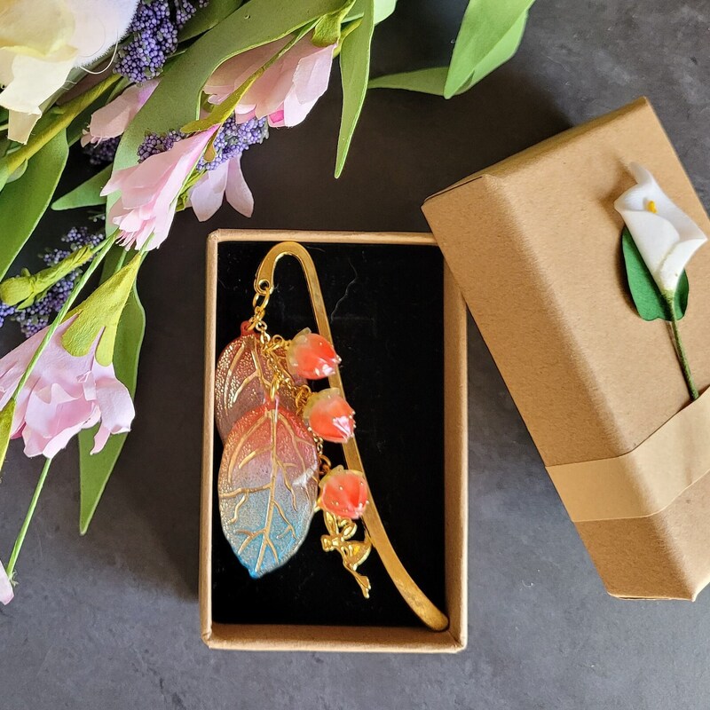 Metal Bookmark - Etsy