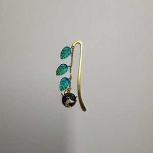 Metal Bookmarks Gold Hook Bookmark Elk Charm Unique Gift - Etsy