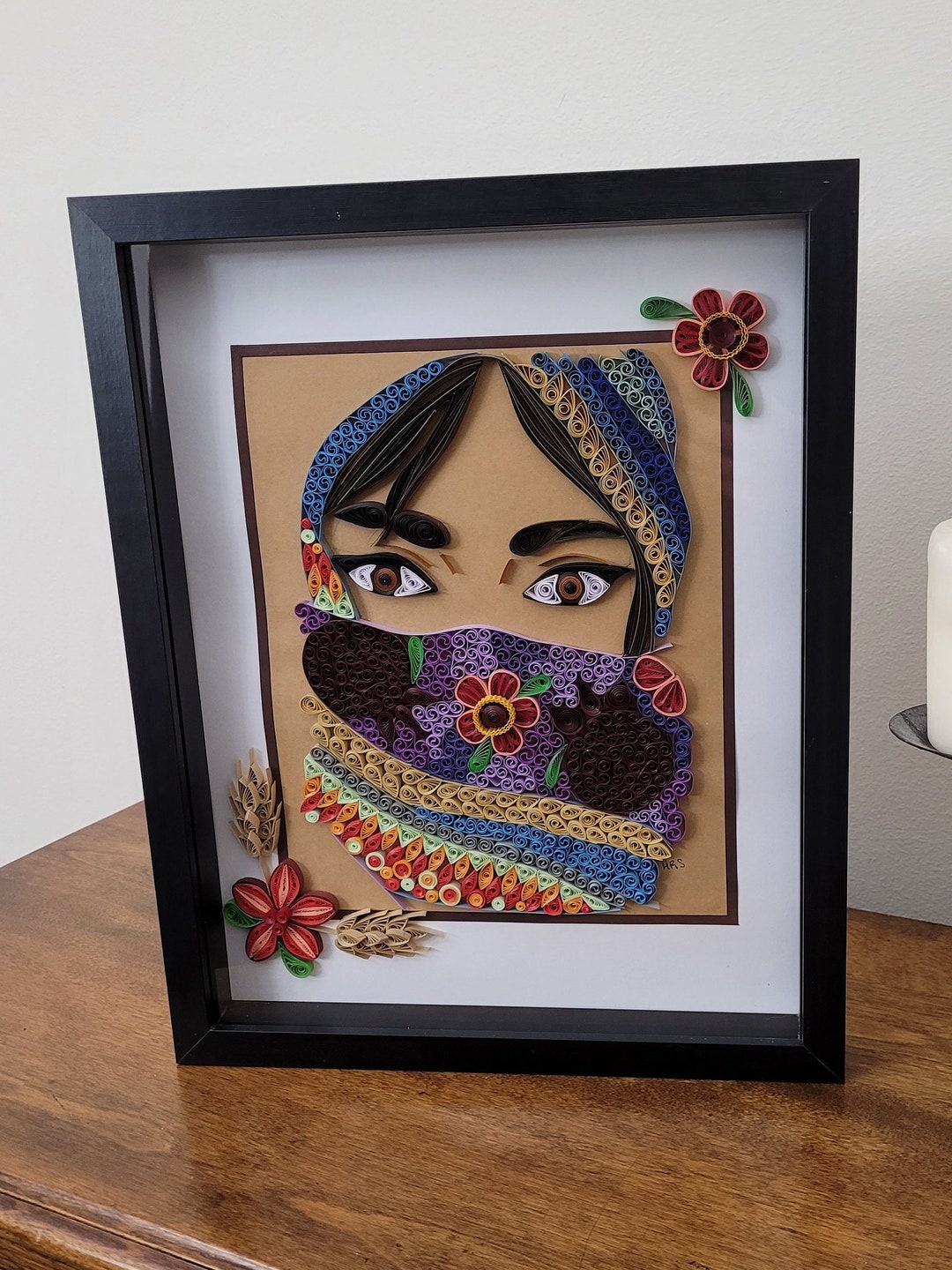 Ruth | Religous Wall Art | Jewish Wall Art | Paper Quilling Wall Art ...