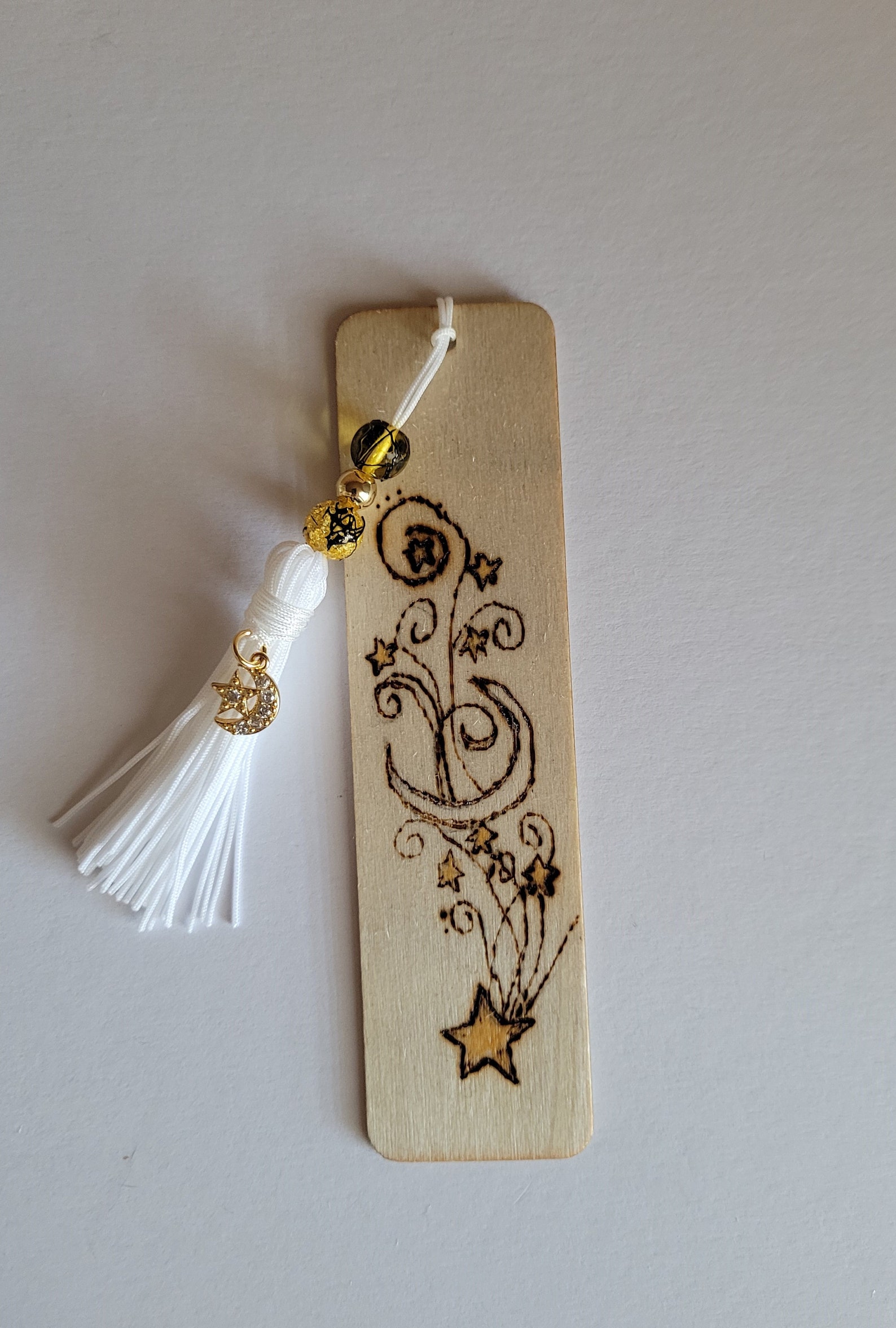 Wooden Bookmarks Hand Burned Hand Painted Handmade - Etsy