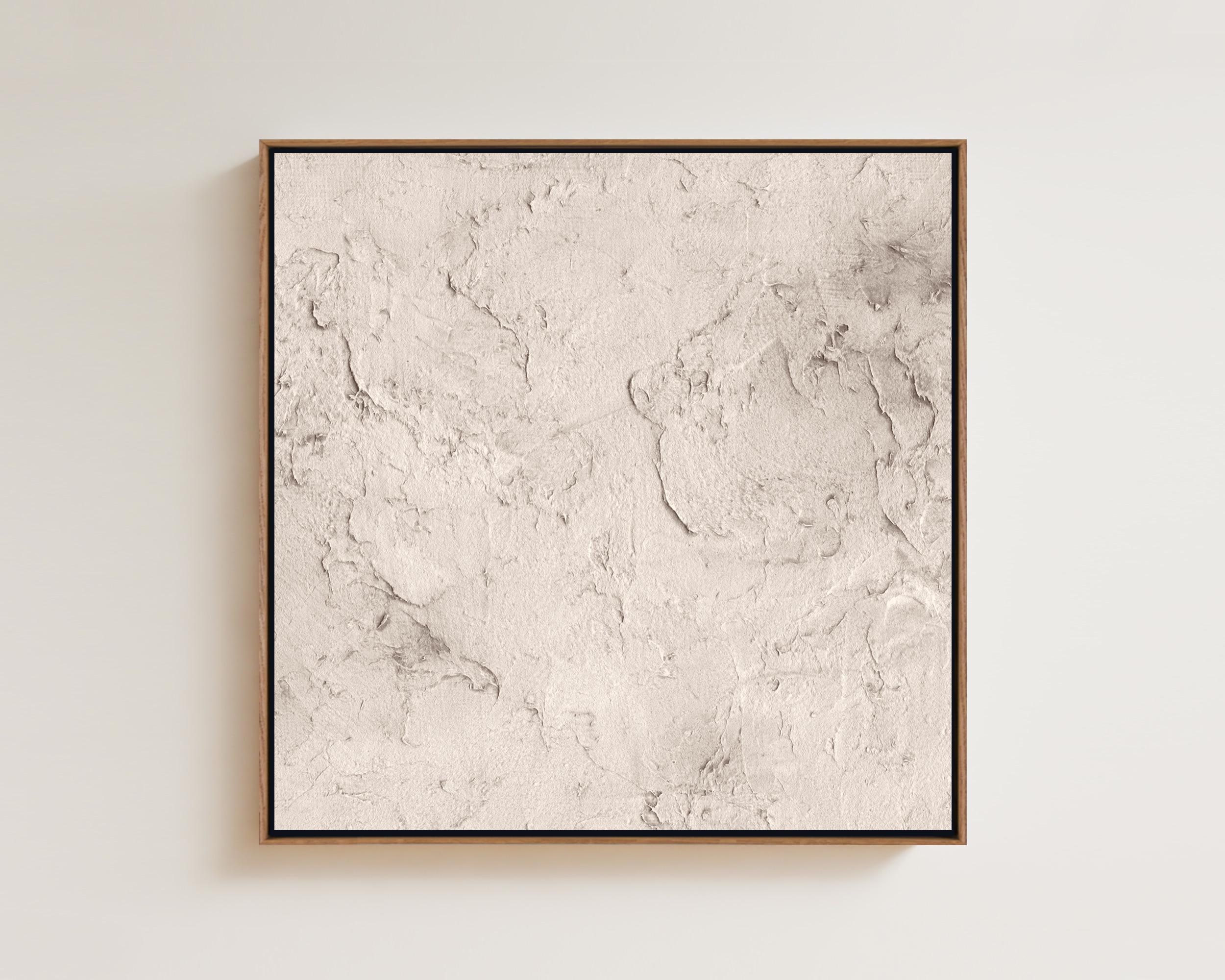 Textured Wall Art Beige Painting Neutral Decor Texture Beige Gray ...