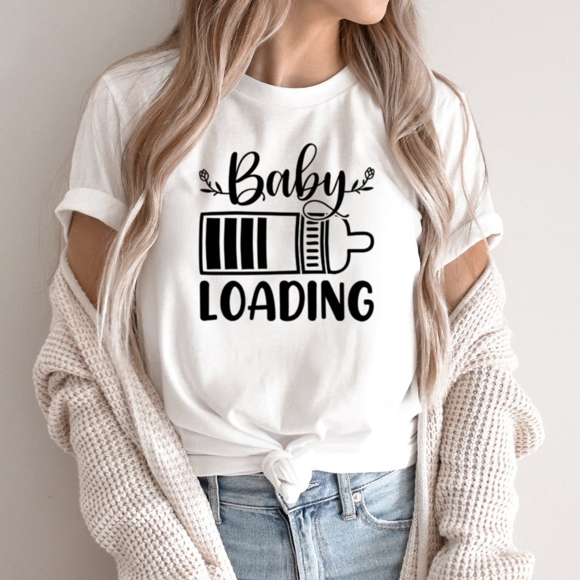 Baby Loading Unisex Tshirt Baby on the Way Tshirt Baby - Etsy