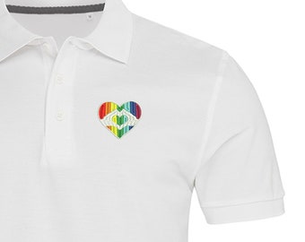 Lgbt Pride Polo Shirt - Etsy