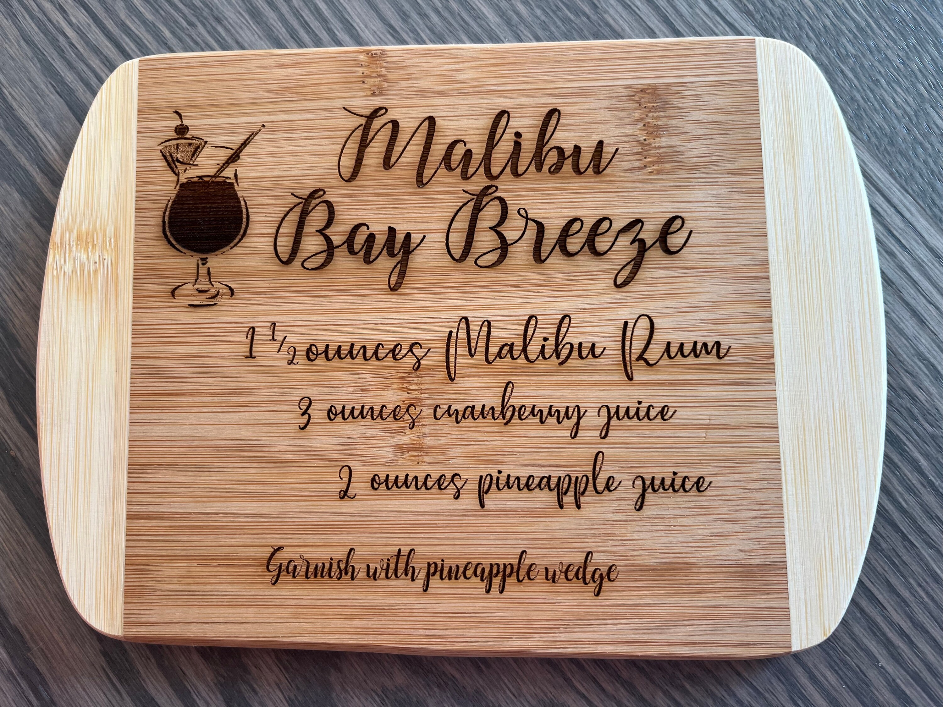 Cocktail Cutting Boards - Etsy