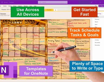 Goal Setting Onenote - Etsy