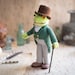 Dandy Frog Outfit Сrochet Pattern - Etsy