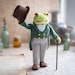 Dandy Frog Outfit Сrochet Pattern - Etsy