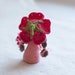 Crochet Pattern Flower Fairy Doll Miniature Amigurumi Wild Rose Fairy ...