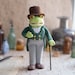 Dandy Frog Outfit Сrochet Pattern - Etsy