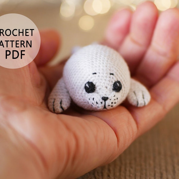 Cute Seal Pattern - Etsy