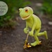Dandy Frog Outfit Сrochet Pattern - Etsy