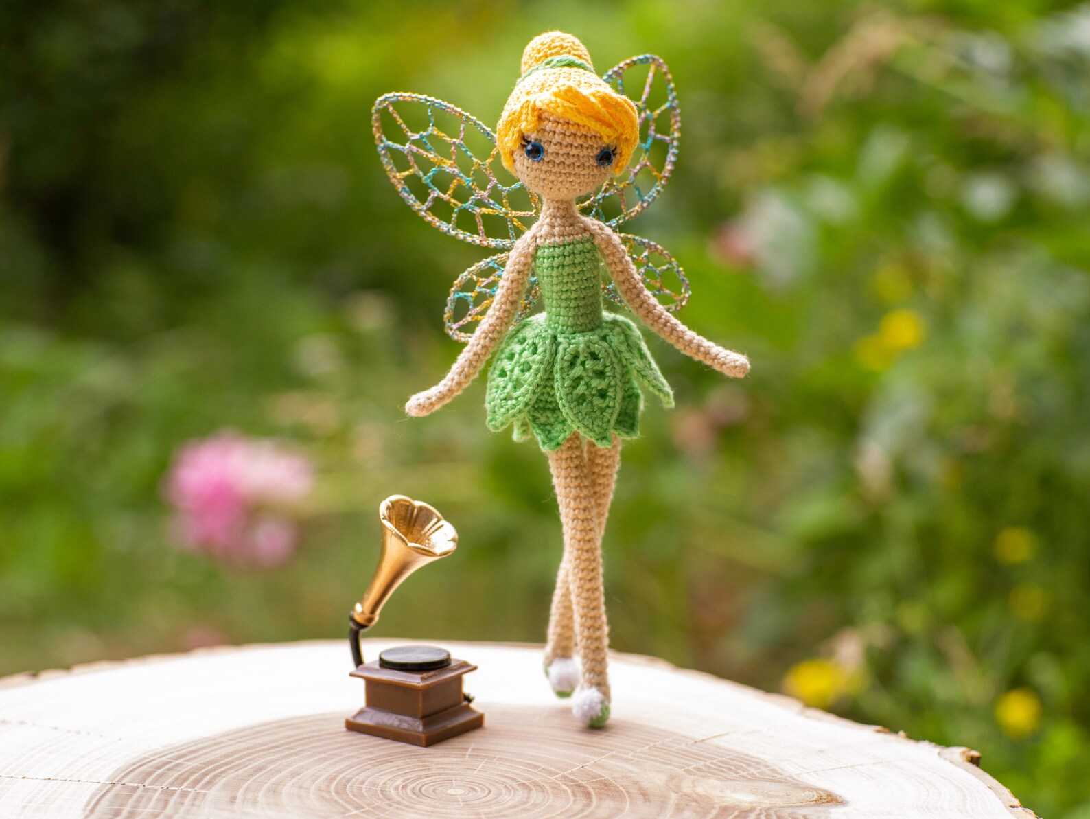 Crochet Pattern Fairy in Green - Etsy