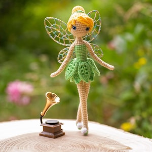 Crochet Pattern Fairy in Green - Etsy