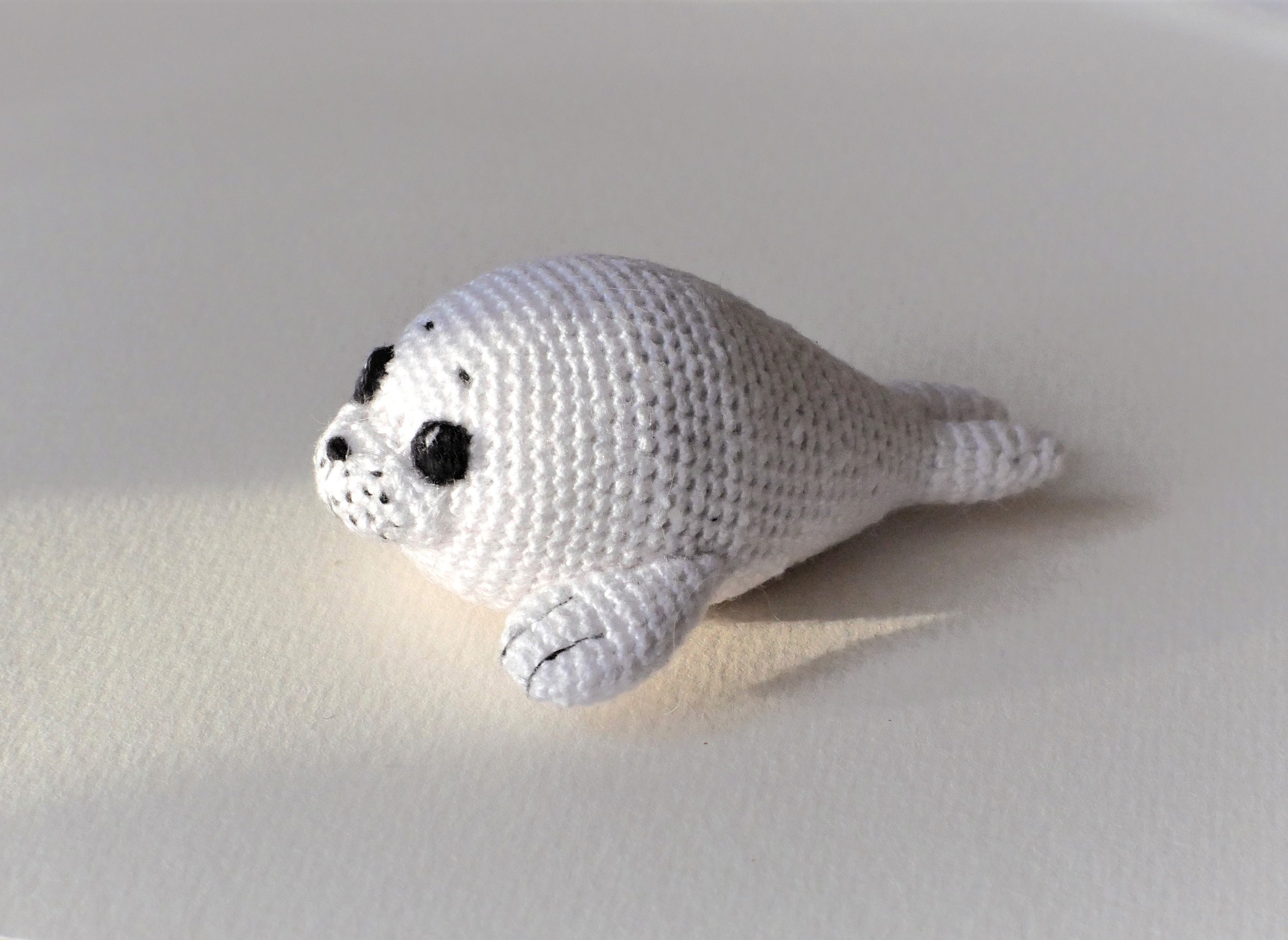 Crochet Baby Seal Pattern Miniature Amigurumi Animal Tutorial Etsy