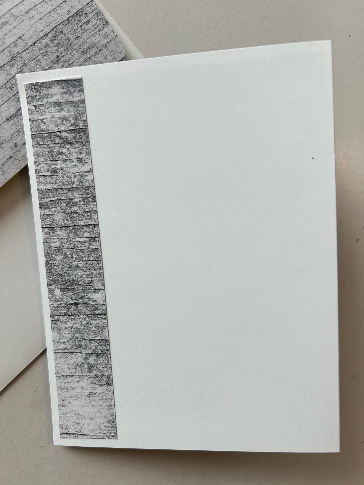 Blank Friendship Handcrafted Greeting Cards, a Fun-fold & a Top-fold ...