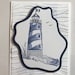Handmade Lighthouse Greeting Card for General Occasions, Layered ...