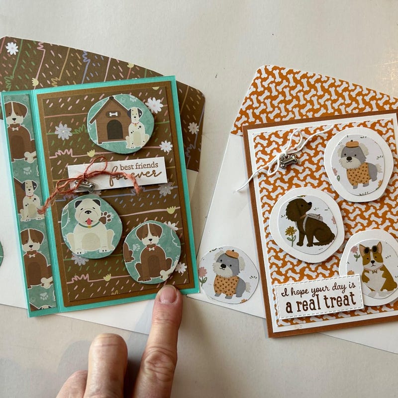 Designer Greeting Cards Dog - Etsy