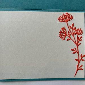 Blank Friendship Handcrafted Greeting Cards, a Fun-fold & a Top-fold ...