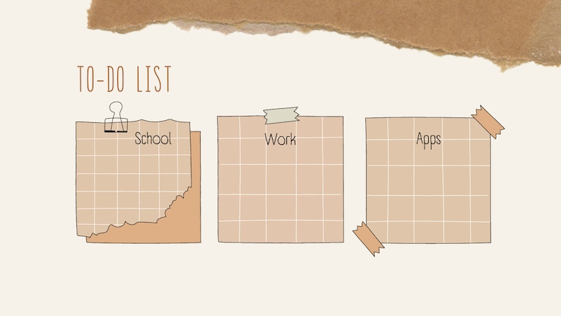 Boho Desktop Wallpaper Aesthetic To-do List Printable - Etsy