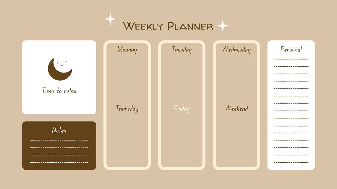 Boho Desktop Wallpaper | Aesthetic To-do List Printable - Etsy