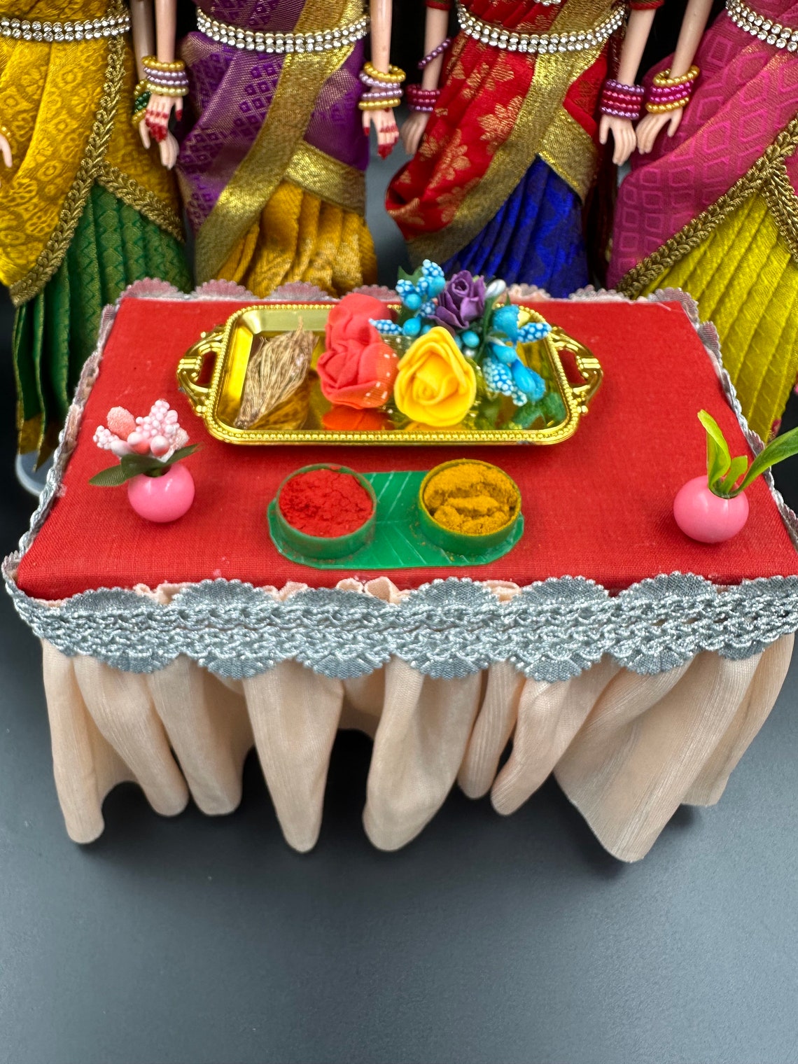 Indian Half Saree Welcome Dolls Set | Welcome Dolls for All Festive ...