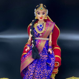 Made to Order ** Indian Baby Shower Doll/seemantham/valaikaappu Doll ...